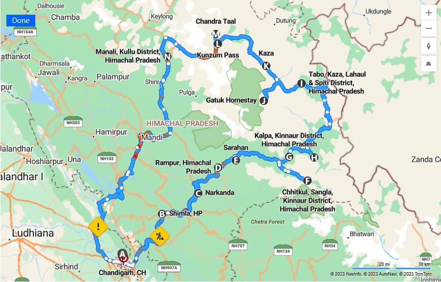 Spiti Valley Circuit Tour Itinerary (& Trip Cost)